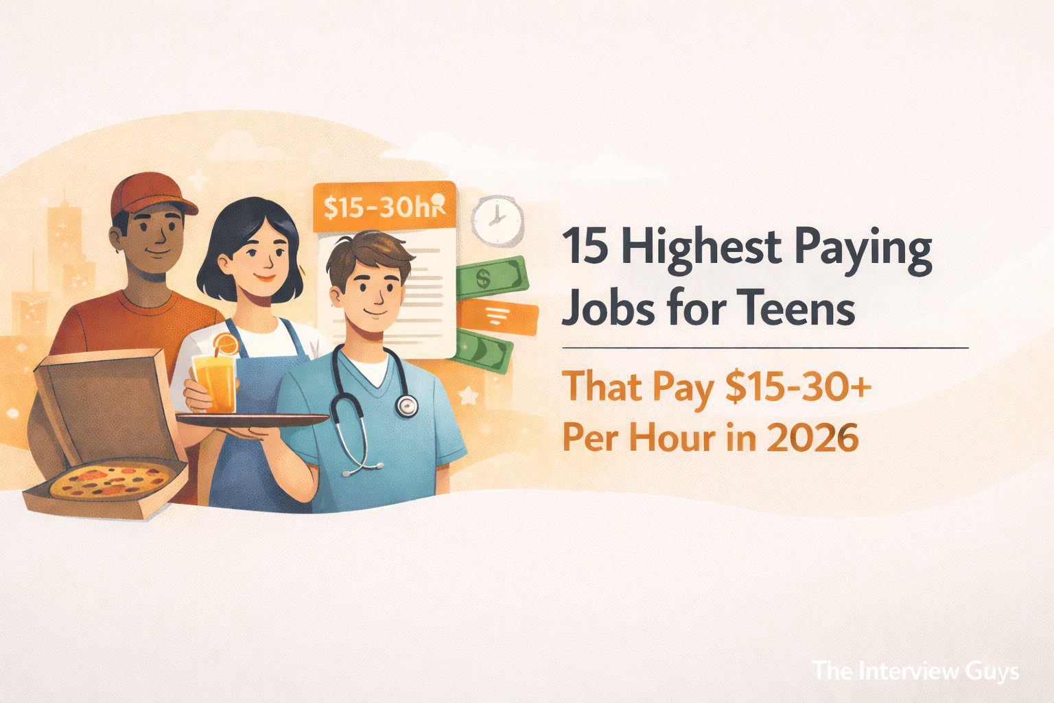 15 Highest Paying Jobs for Teens That Pay $15-30+ Per Hour in 2026 ...