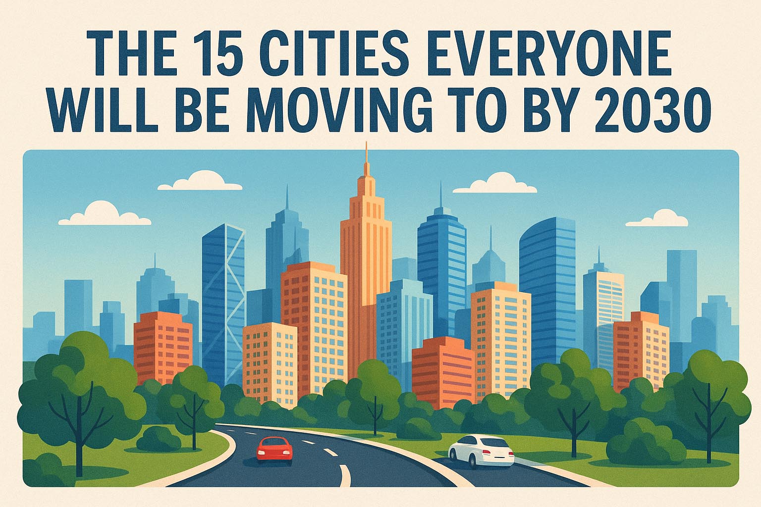 The 15 Cities Everyone Will Be Moving to by 2030 - The Interview Guys