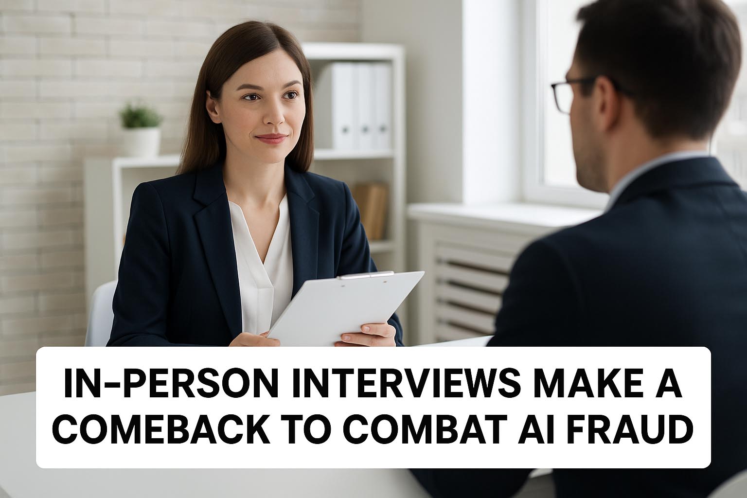 In-Person Interviews Make a Comeback to Combat AI Fraud - The Interview ...