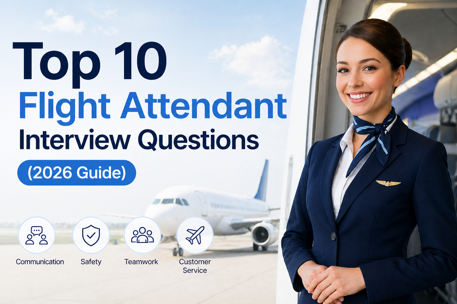 Top 10 Flight Attendant Interview Questions (2025 Guide) - The ...