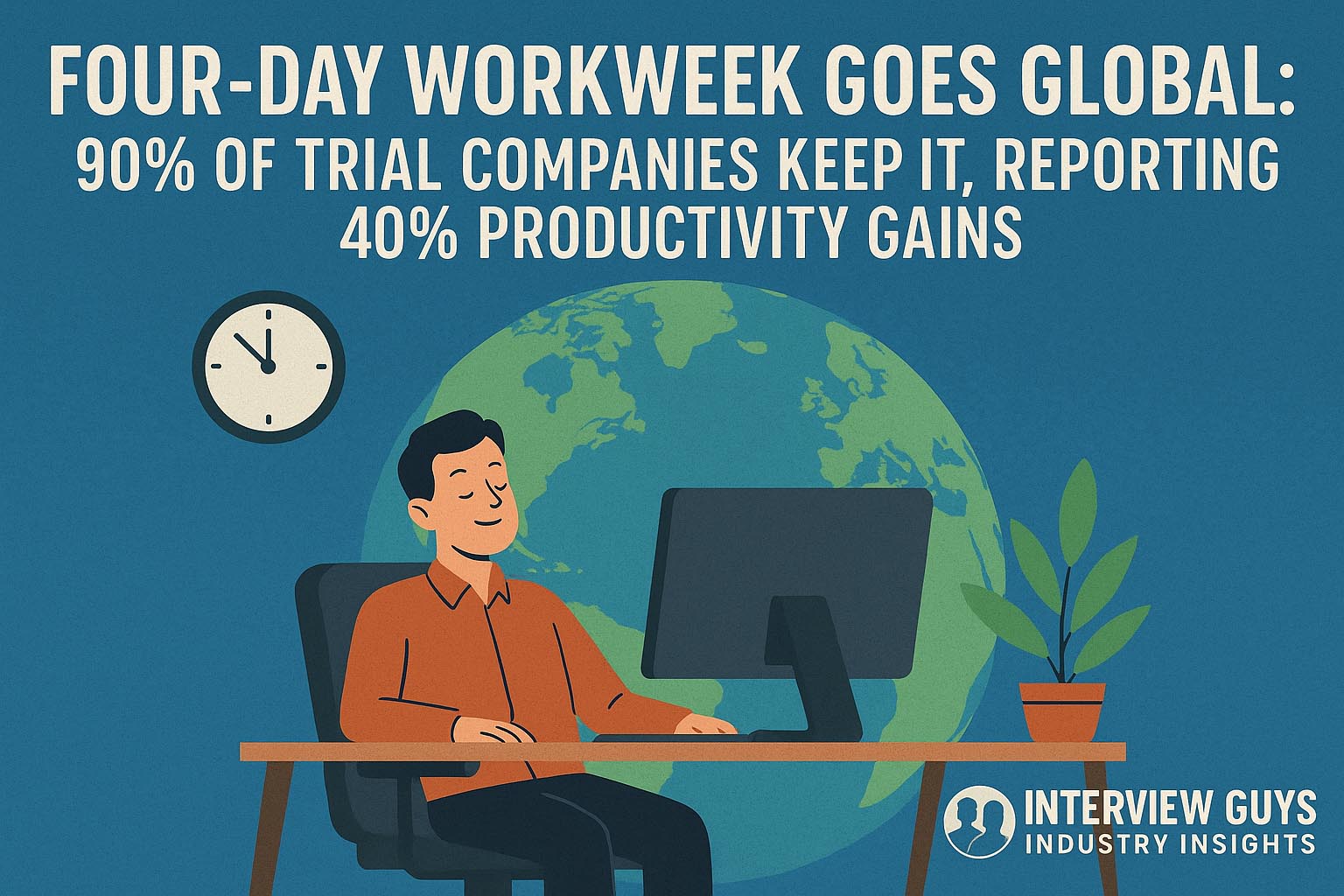Four-Day Workweek Goes Global: 90% of Trial Companies Keep It ...