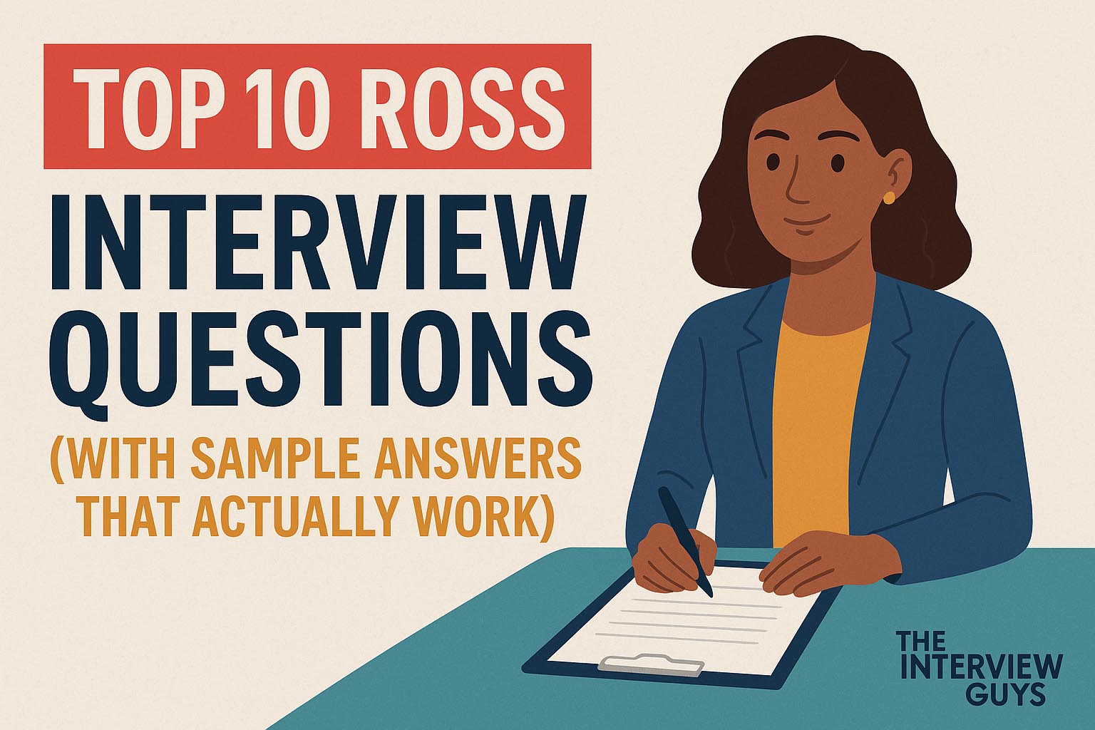 Top 10 Ross Interview Questions (With Sample Answers That Actually Work ...