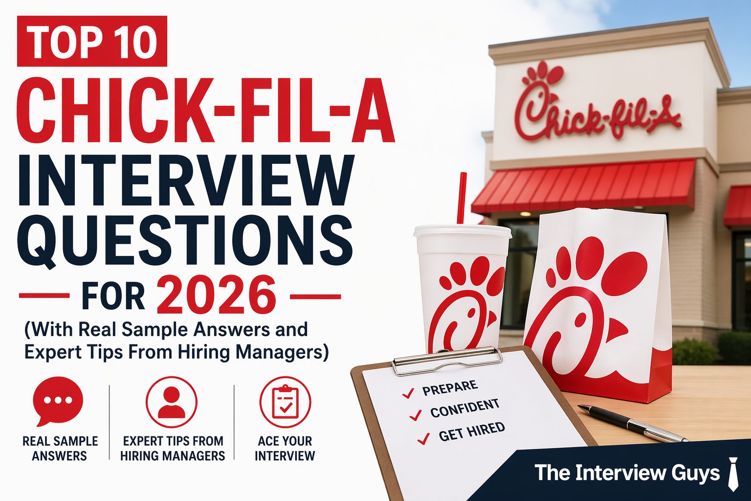 Top 10 Chick-fil-A Interview Questions for 2026 (With Real Sample ...
