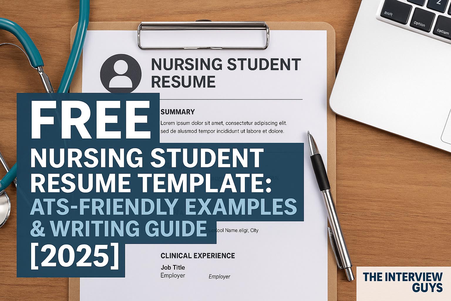 Free Nursing Student Resume Template: ATS-Friendly Examples & Writing ...