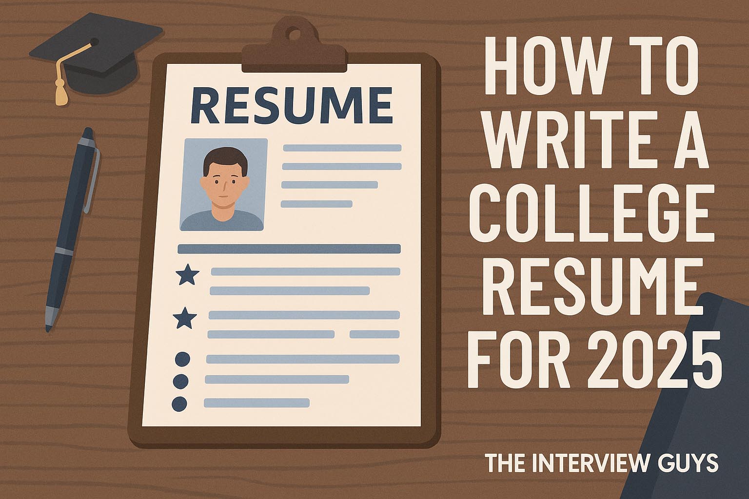 How to Write a College Resume For 2025 - The Interview Guys