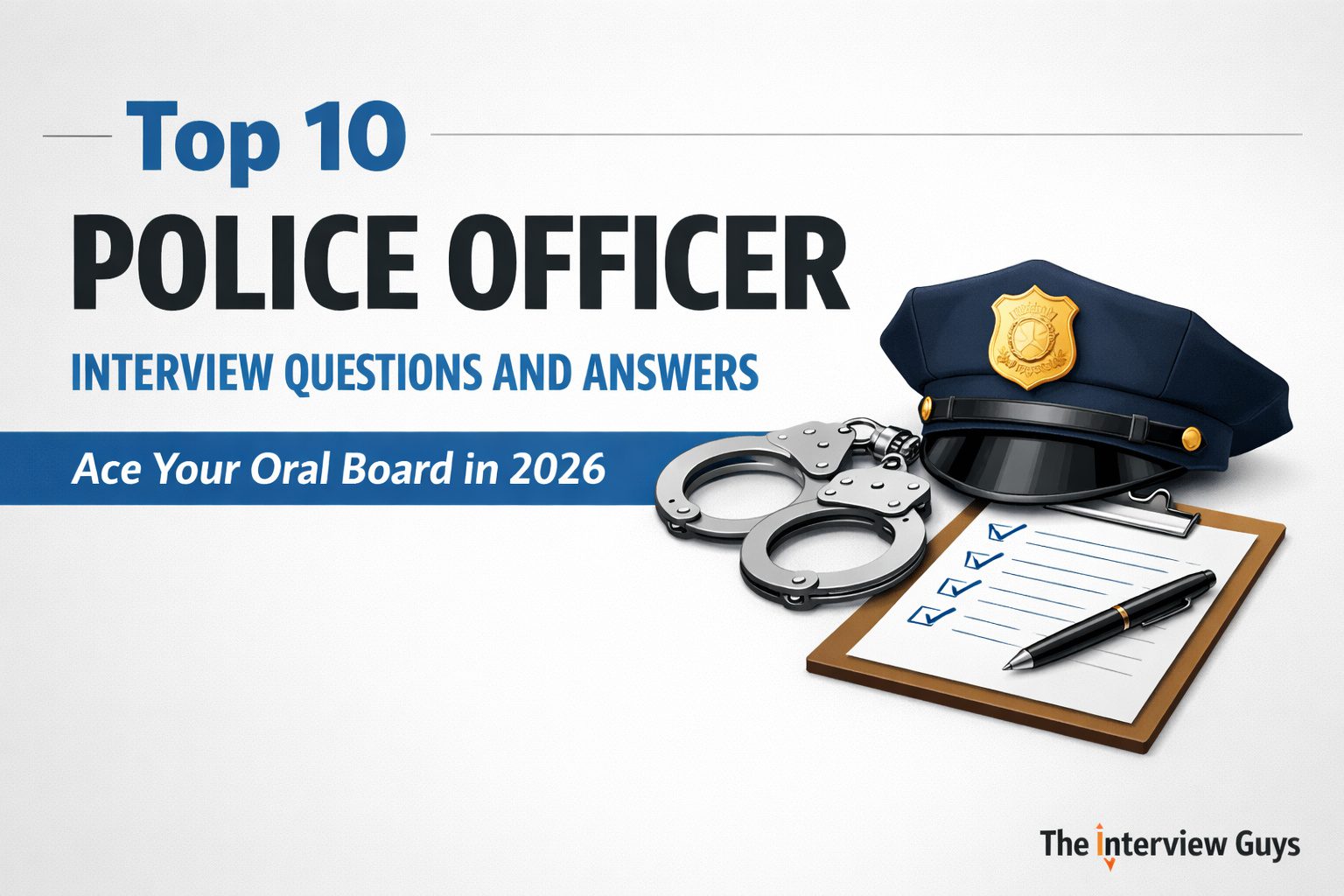 Top 10 Police Officer Interview Questions and Answers: Ace Your Oral ...