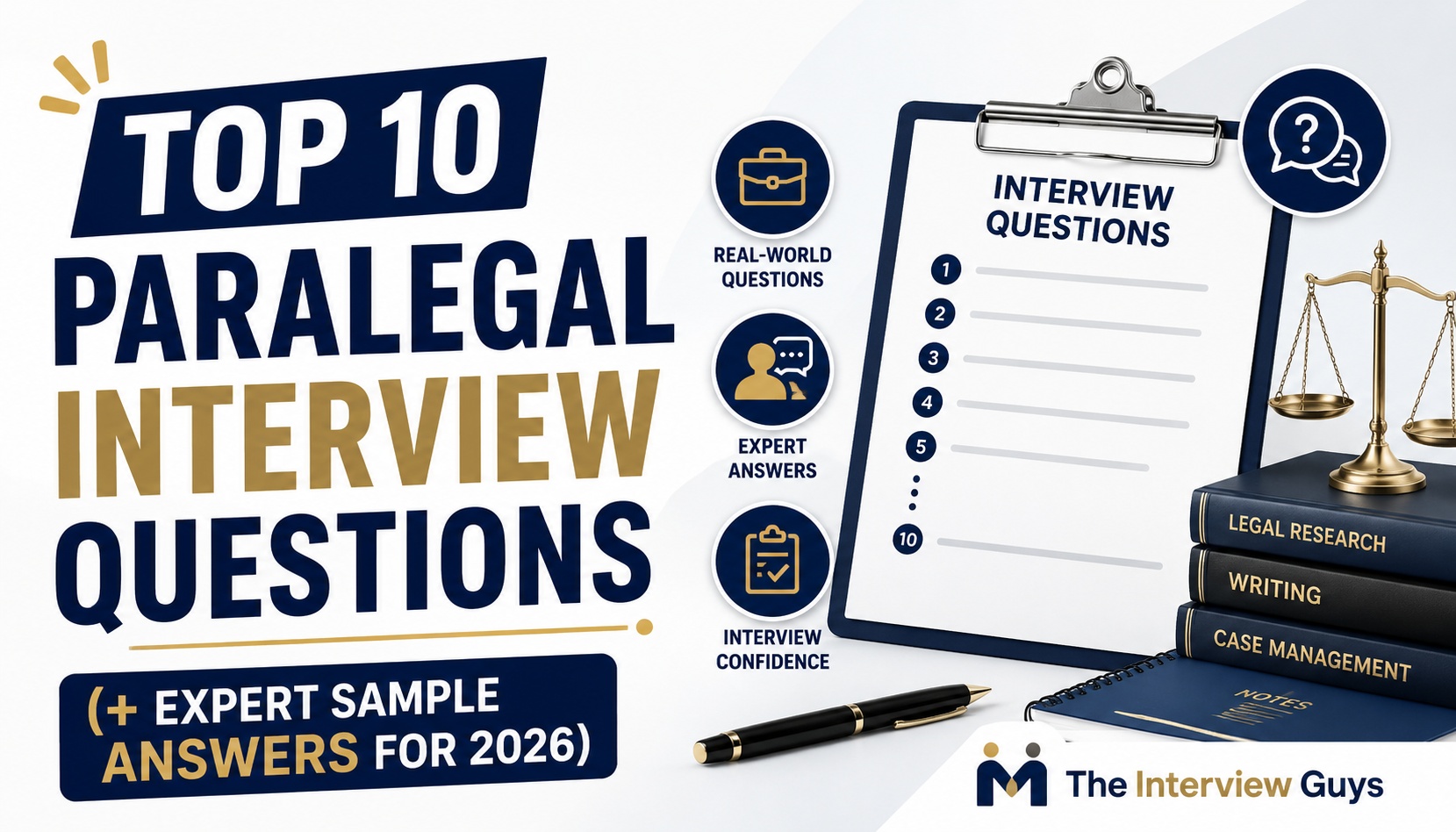 Top 10 Paralegal Interview Questions (+ Expert Sample Answers for 2026 ...