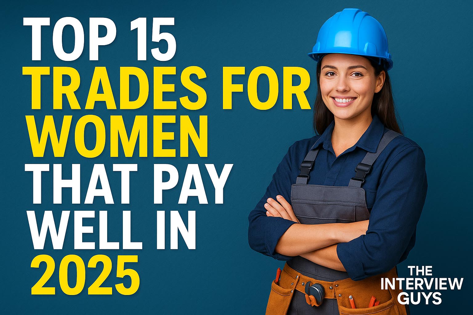 Top 15 Trades for Women That Pay Well in 2025 - The Interview Guys
