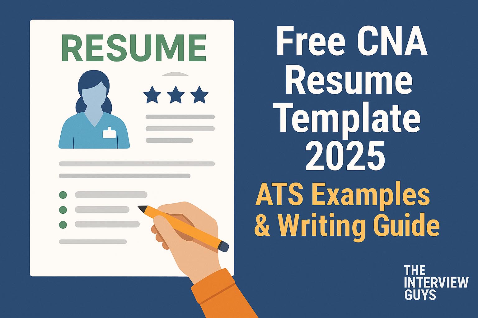 Free CNA Resume Template 2025: ATS Examples & Writing Guide - The ...