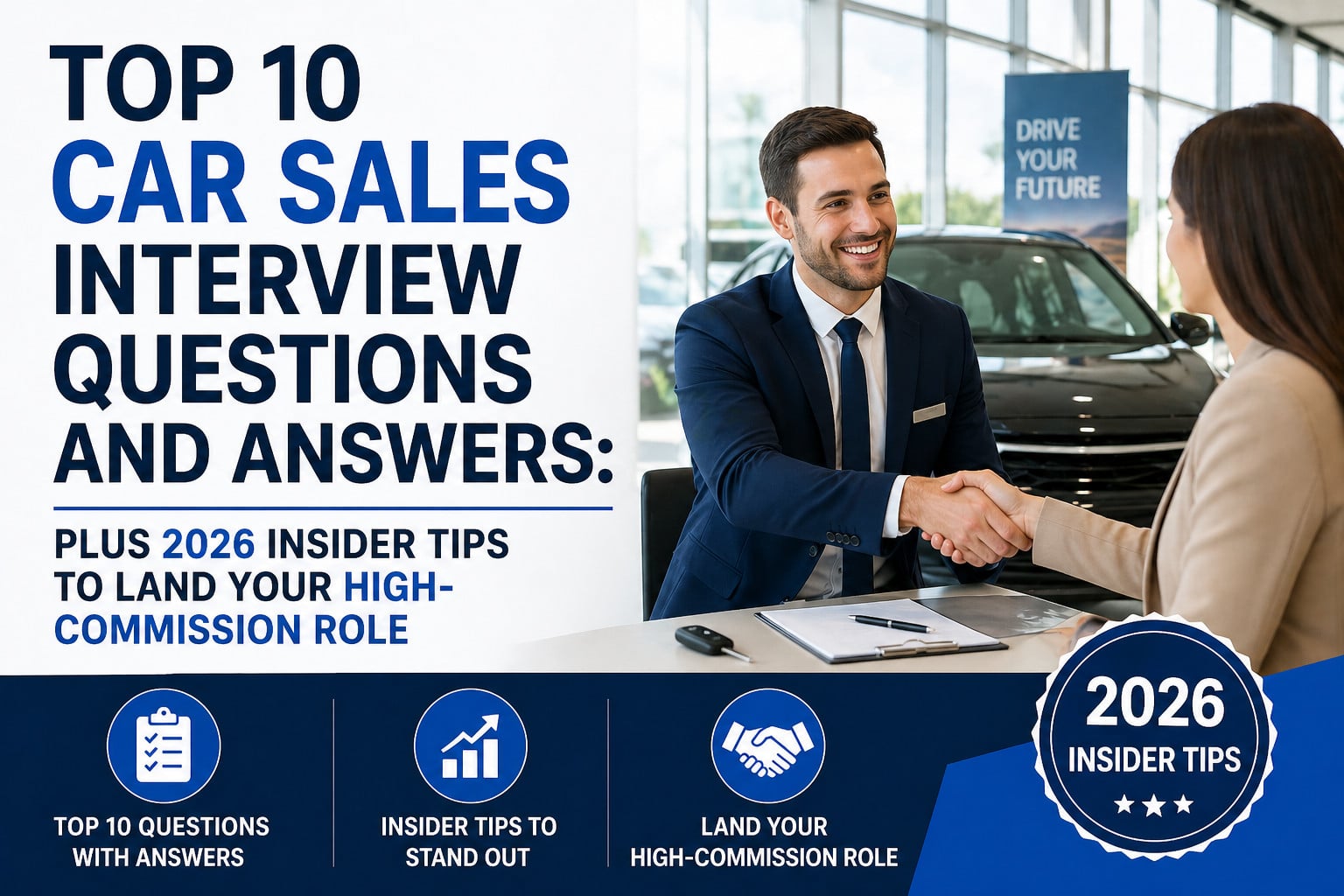 Top 10 Car Sales Interview Questions and Answers: Plus 2026 Insider ...