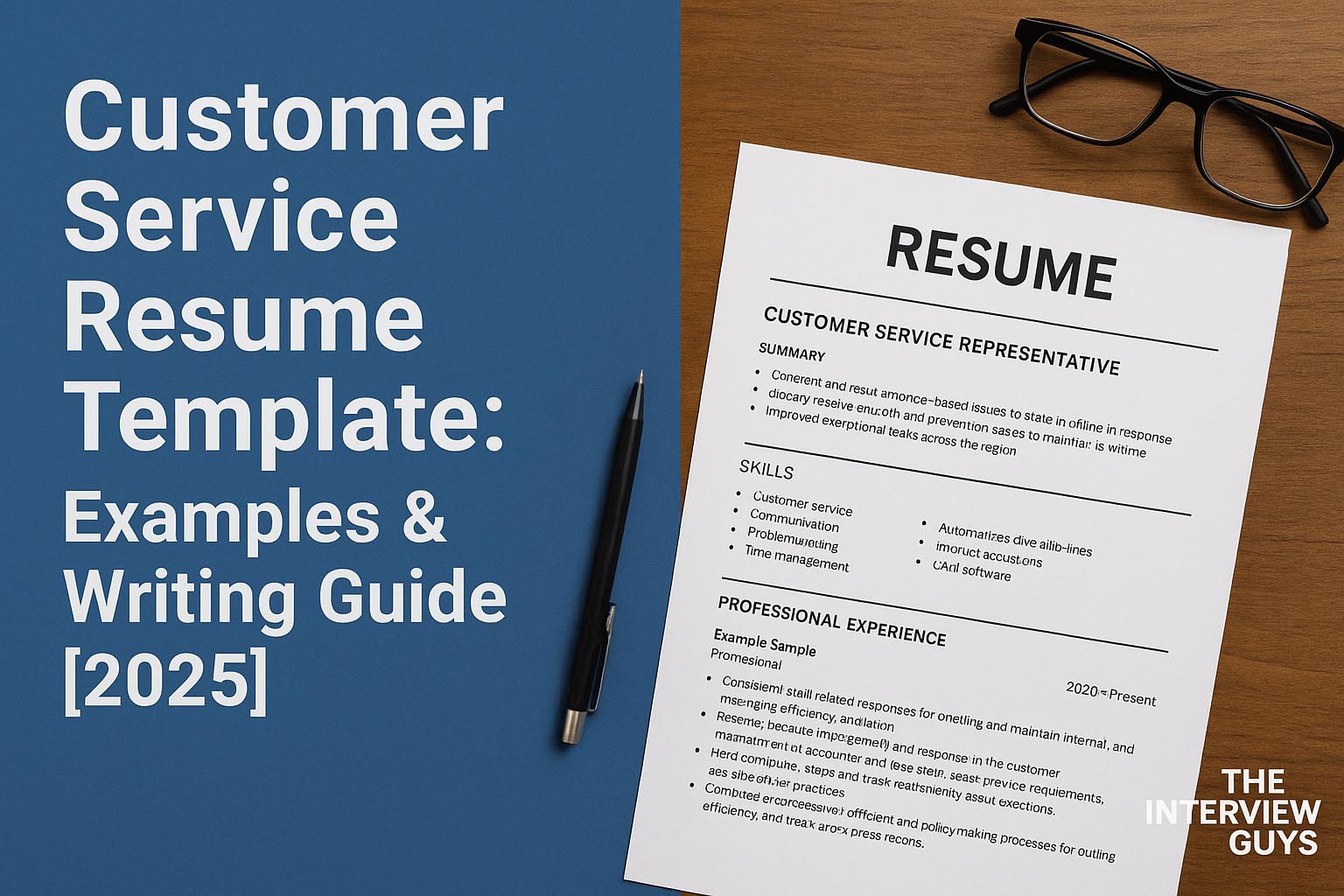 Customer Service Resume Template: Examples & Writing Guide [2025] - The ...