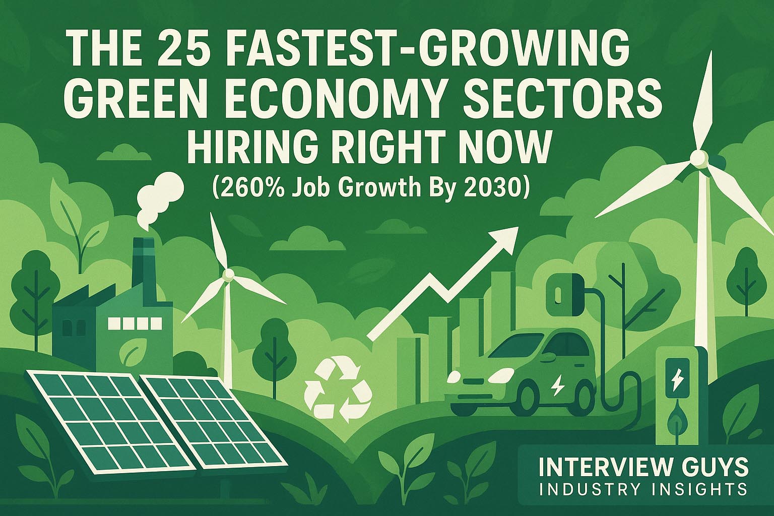 The 25 Fastest-Growing Green Economy Sectors Hiring Right Now (260% Job ...