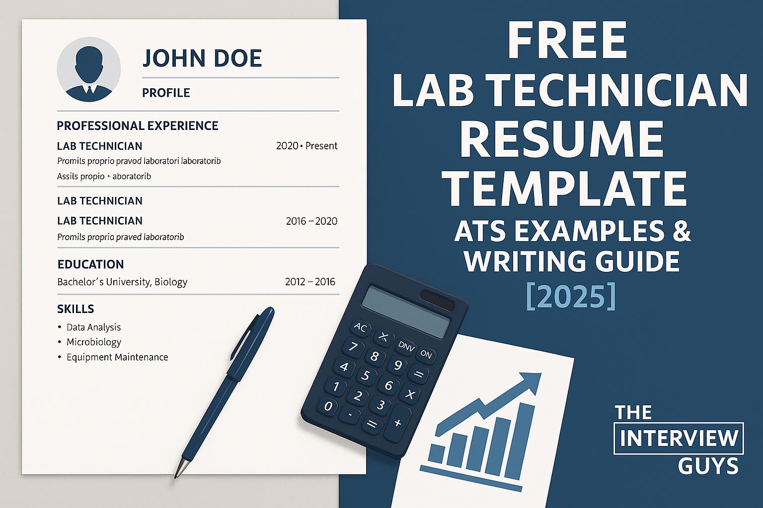Free Lab Technician Resume Template: ATS Examples & Writing Guide [2025 ...