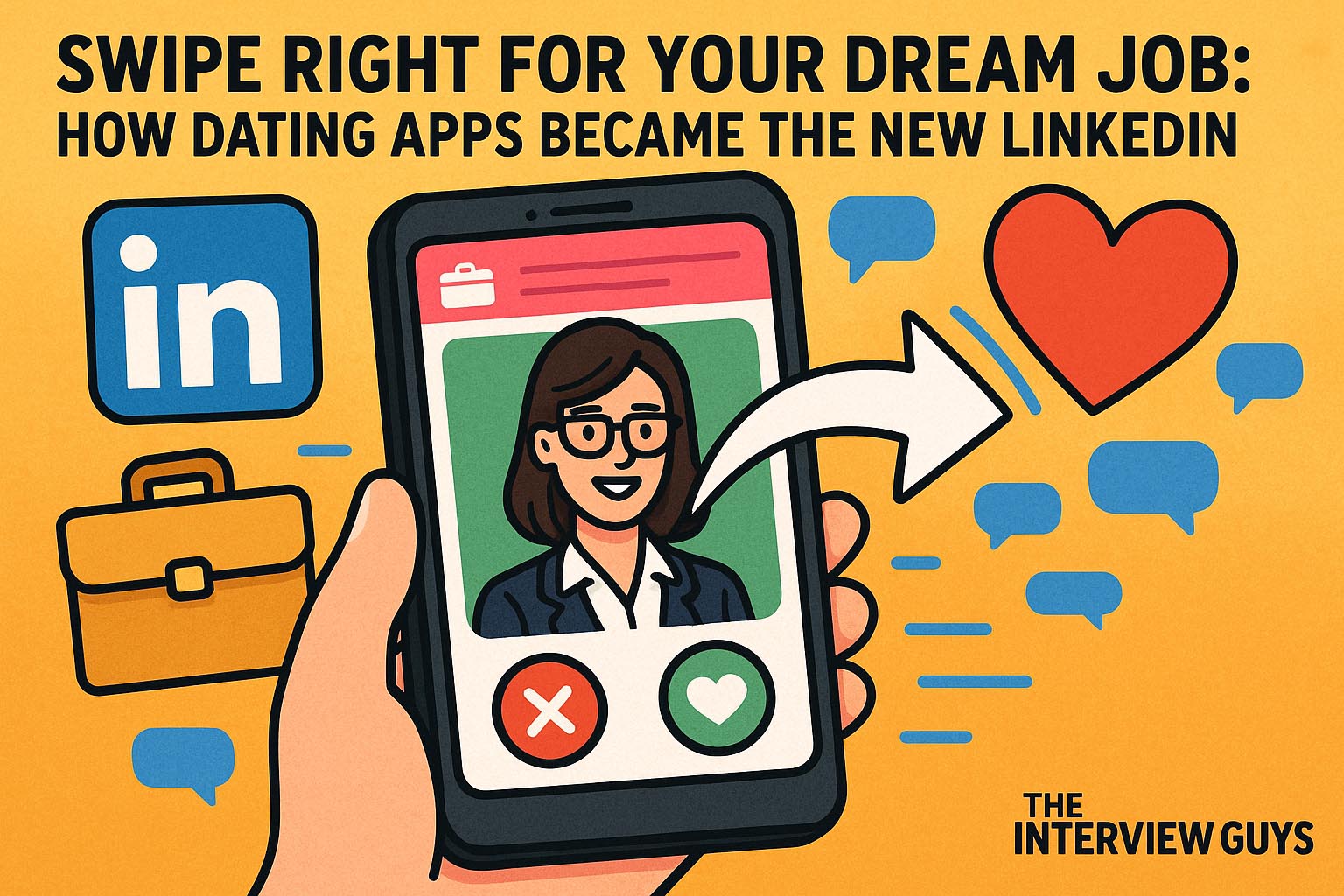 Swipe Right for Your Dream Job: How Dating Apps Became the New LinkedIn ...