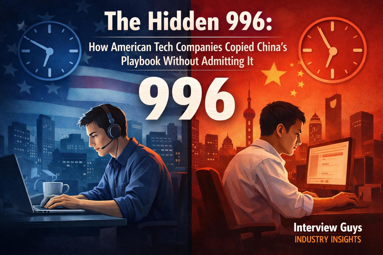 The Hidden 996: How American Tech Companies Copied China's Playbook ...