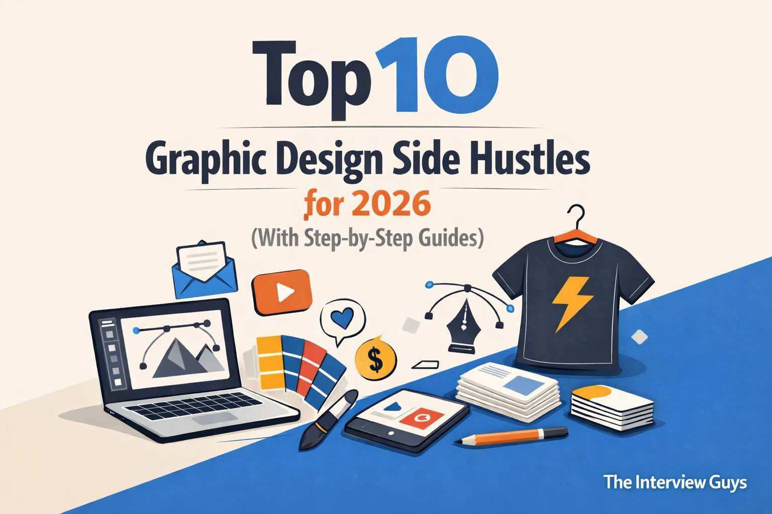 Top 10 Graphic Design Side Hustles for 2026 (With Step-by-Step Guides ...