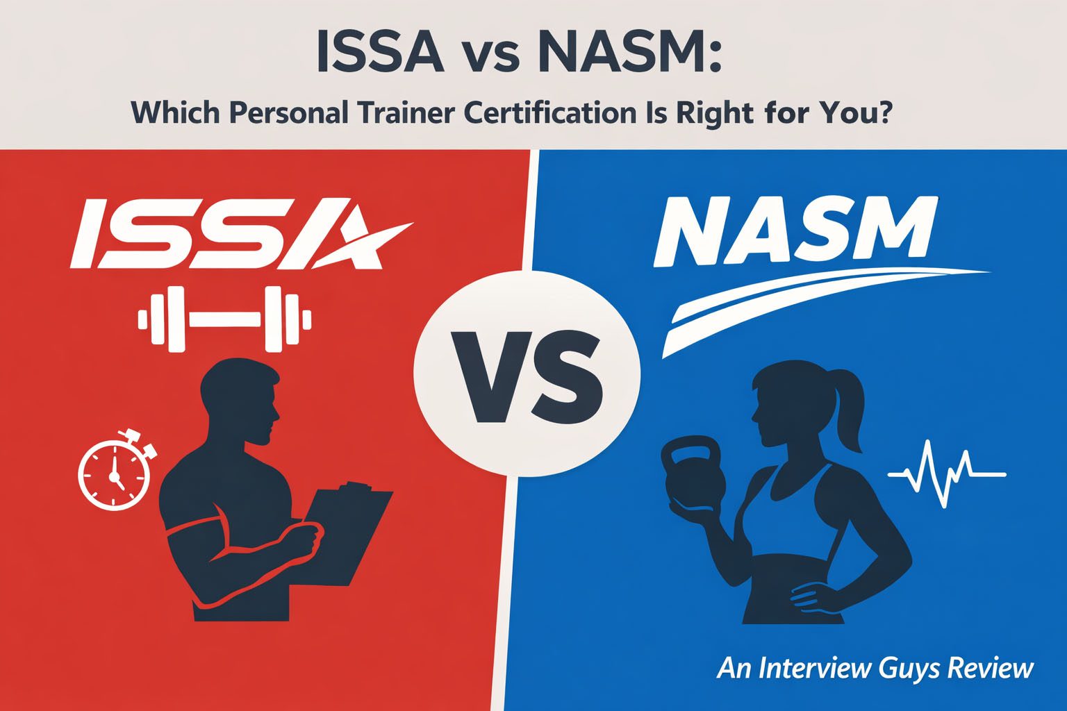 ISSA vs NASM: Which Personal Trainer Certification Is Right for You ...