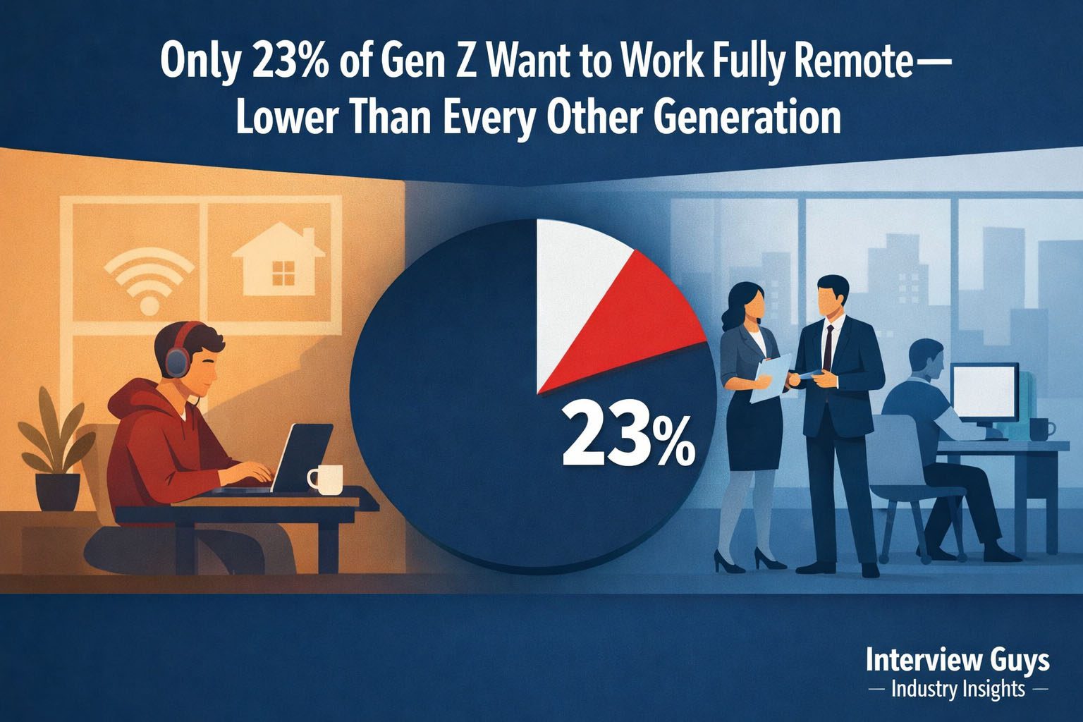 Only 23% of Gen Z Want to Work Fully Remote — Lower Than Every Other ...