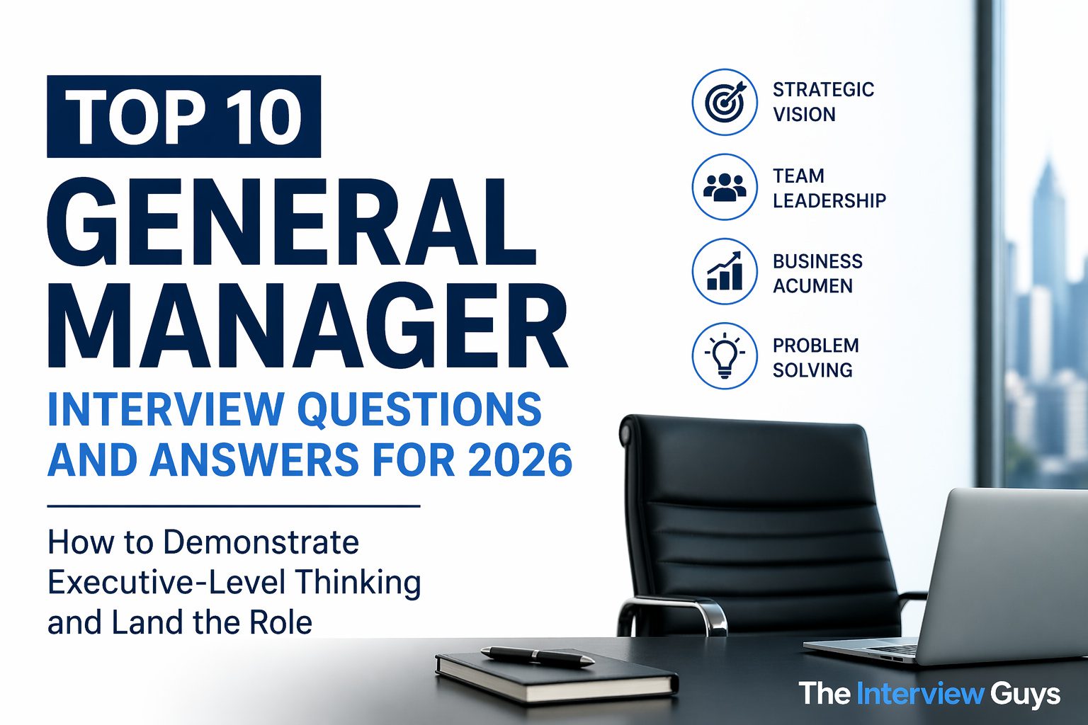 Top 10 General Manager Interview Questions and Answers for 2026: How to ...