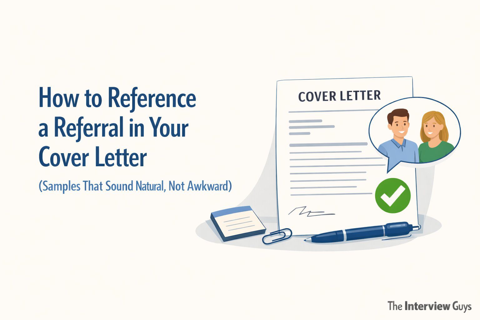 How to Reference a Referral in Your Cover Letter (Samples That Sound ...