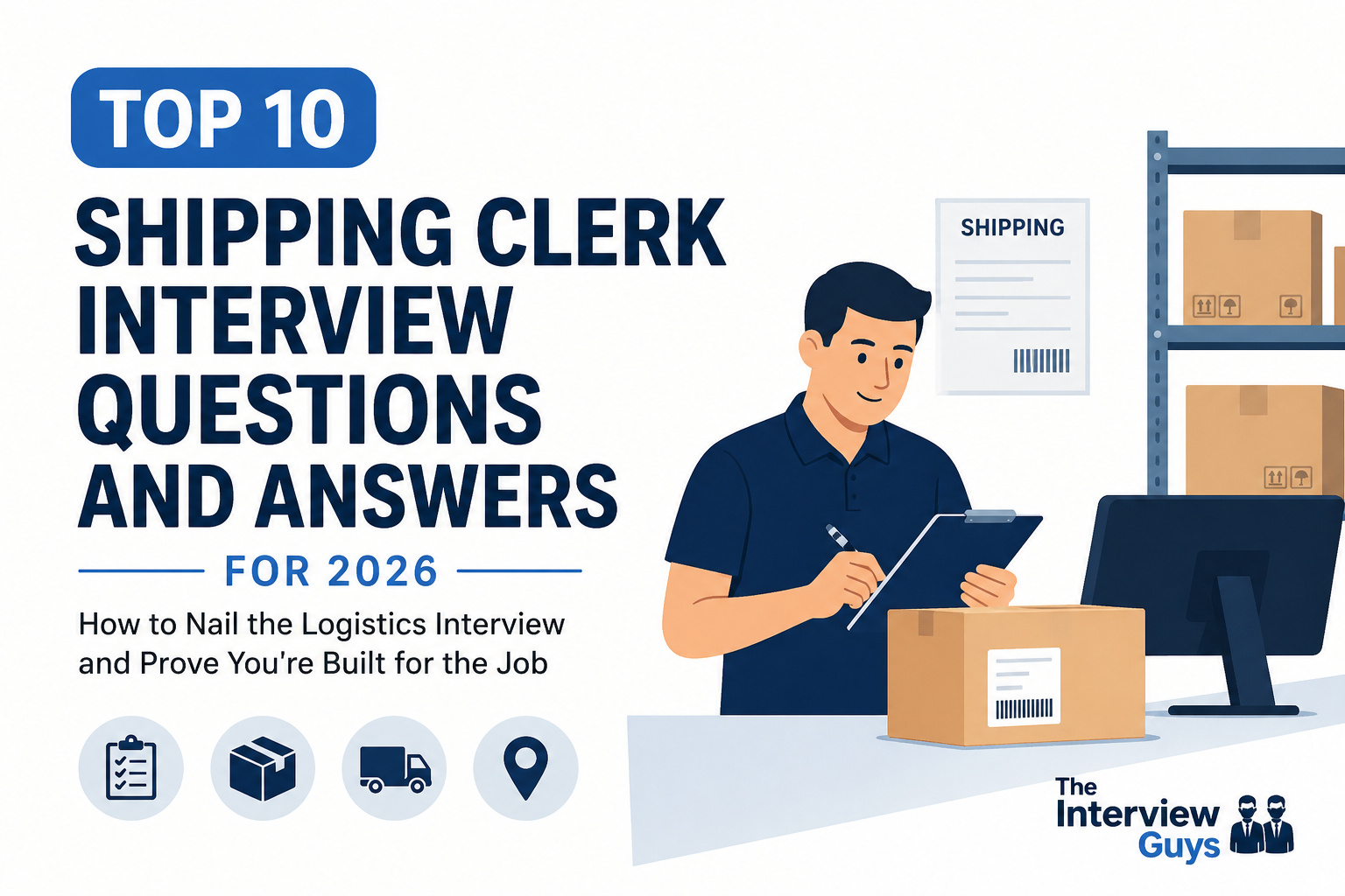 Top 10 Shipping Clerk Interview Questions and Answers for 2026: How to ...
