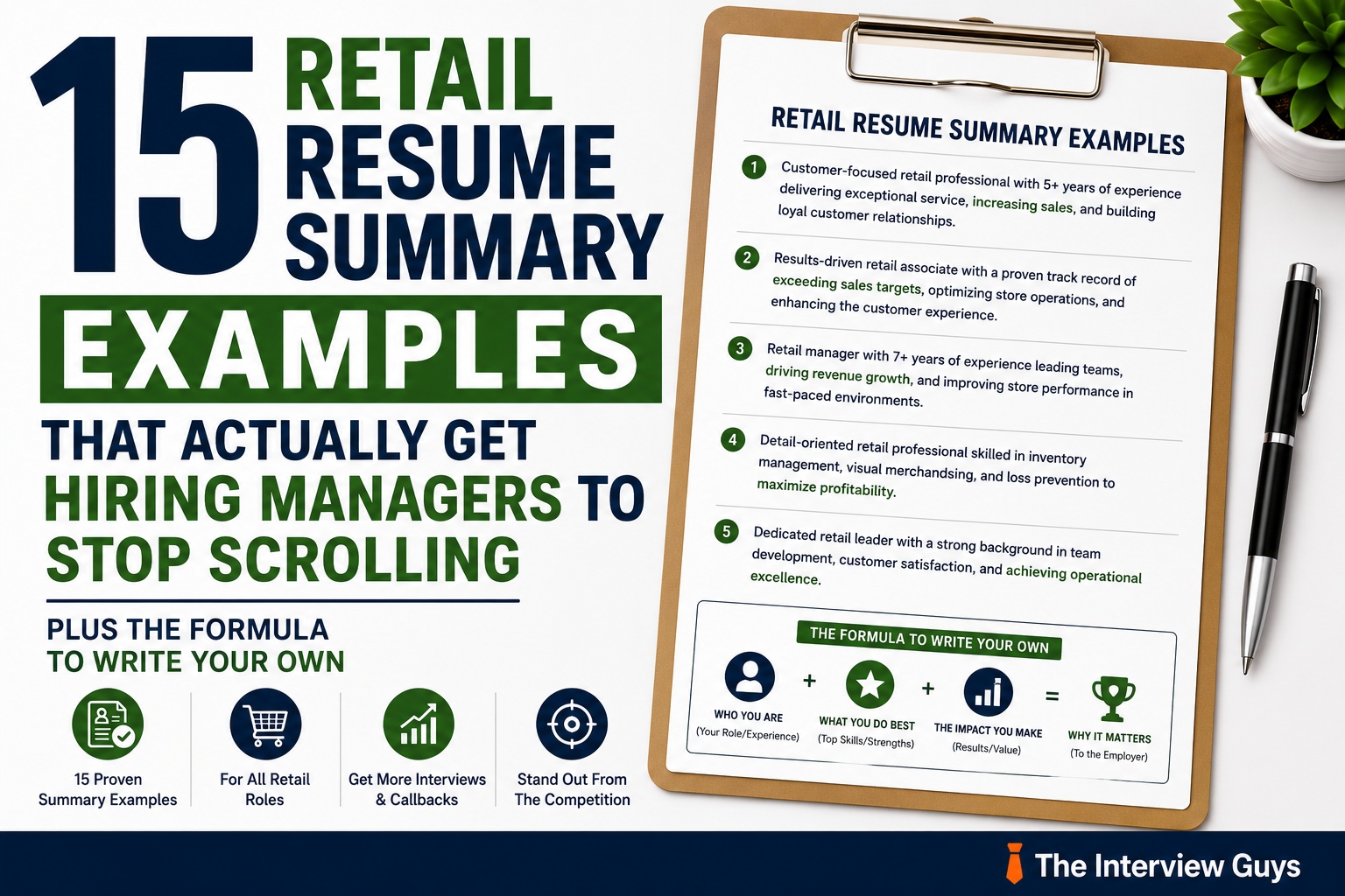 15 Retail Resume Summary Examples That Actually Get Hiring Managers to ...